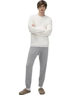 Naked Cashmere Kevin Cashmere Joggers - Shadow Heather