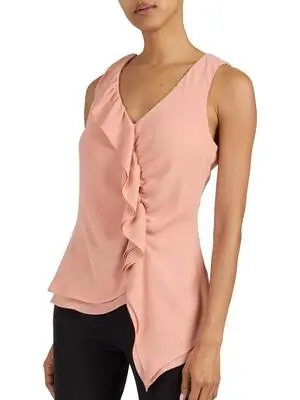 Santorelli Tyra Sleeveless Top - Rosa