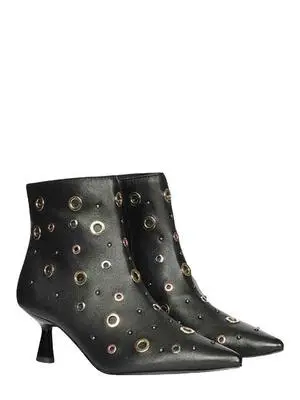 SAINT G URU Pointed Toe Bootie Black