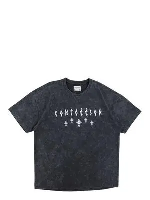 FLY BY NIGHT Midnight T-shirt - Black Oyster/confession