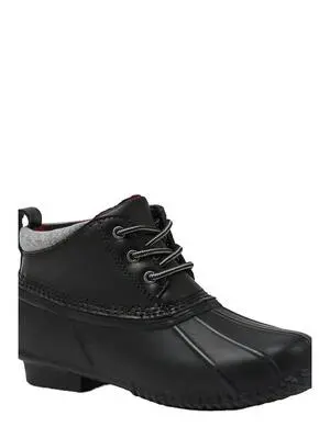LANDS' END Waterproof Ankle Duck Boots - Black