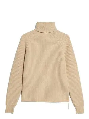 FORTELA Oslo Merino Wool High Neck Sweater Off White