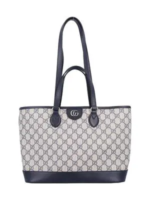 Gucci Ophidia Tote - Beige Blue