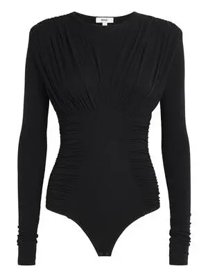 AGOLDE Abbi Bodysuit - Black