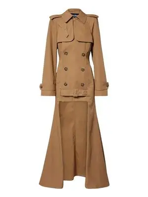 JEAN PAUL GAULTIER Asymmetric Trench Coat - Beige