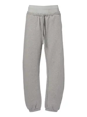 Attico Cotton Jersey Sweatpants - Grey