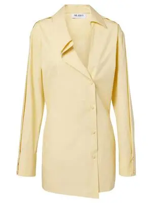 Attico Cotton Shirt Dress - Yellow
