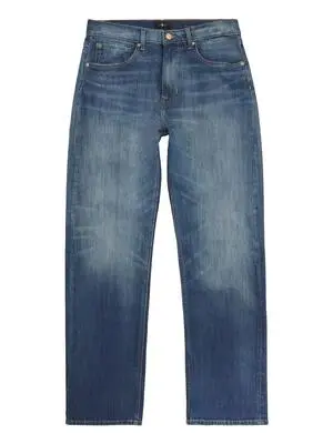 7 For All Mankind Easy Straight Jeans - Blue