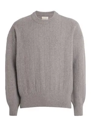 Oliver Spencer Merino Wool Burley Sweater - Grey