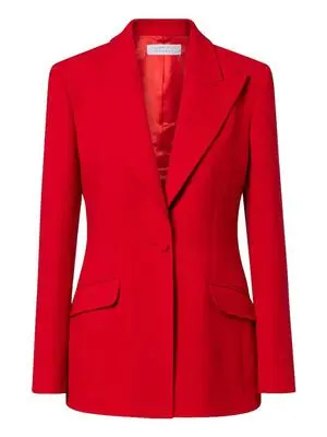 Gabriela Hearst Leiva Wool Blazer - Red