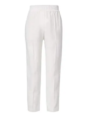 Brunello Cucinelli Mid-rise Straight Pants - White
