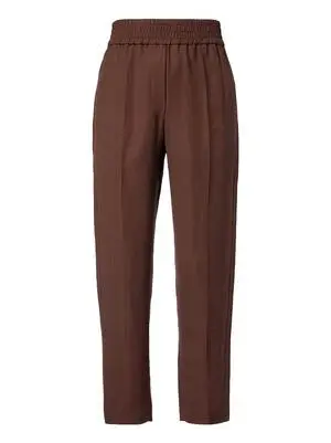 Brunello Cucinelli Mid-rise Straight Pants - Brown