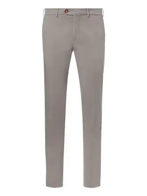 Brunello Cucinelli Cotton Slim Pants - Grey