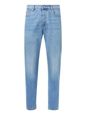 Brunello Cucinelli Mid-rise Straight Jeans - Blue