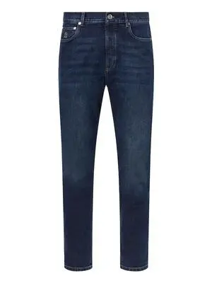 Brunello Cucinelli Mid-rise Slim Jeans - Blue