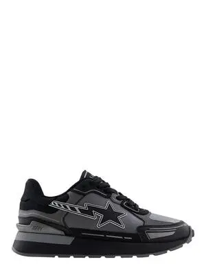 A BATHING APE Cross Sta #1 M2 - Black