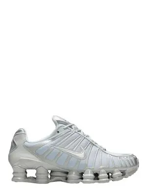 Nike Shox Tl Pure Platinum/smoke Grey/metallic Silver - Blue