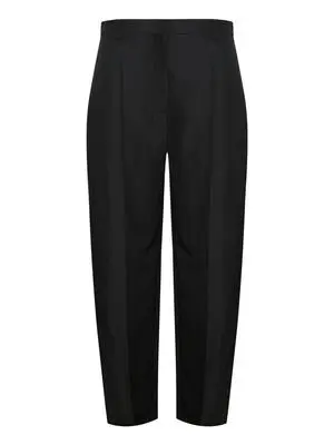 Alexander Wang Low Waisted Trouser With Back Slits - Black