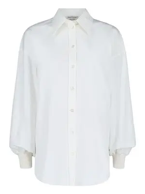 Alexander McQueen Cocoon Sleeve Shirt - White