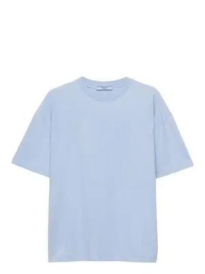 Prada Oversized Jersey T-shirt - Light Blue