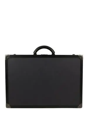 Bottega Veneta Canvas Marco Polo Hard Suitcase Luggage - Blue