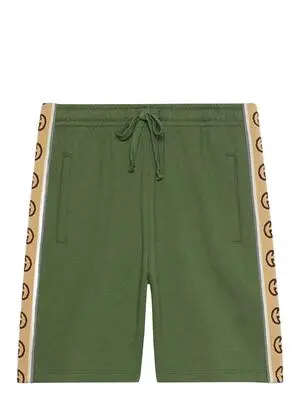 Gucci Cotton Jersey Shorts - Green