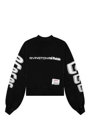 RIVINGTON ROI REBIS Metanoia Uso Cva Crewneck - Black