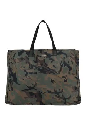 Alexander McQueen Camouflage Print Tote - Black