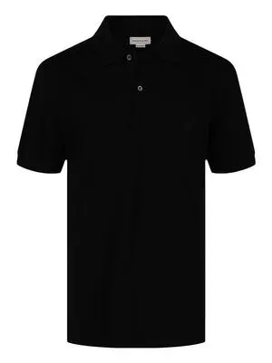 Alexander McQueen Skull Polo Shirt - Black