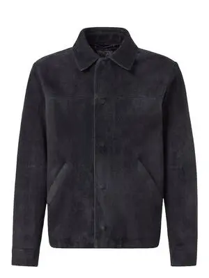 TOM FORD Suede Leather Jacket - Grey