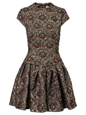 SIMKHAI Elowen Jacquard Minidress