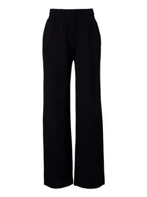Varley Jersey Wide-leg Pants - Black
