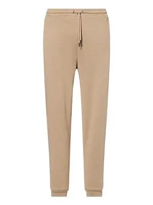 Derek Rose Quinn Tapered Cotton And Modal-blend Jogging Bottoms - Neutral