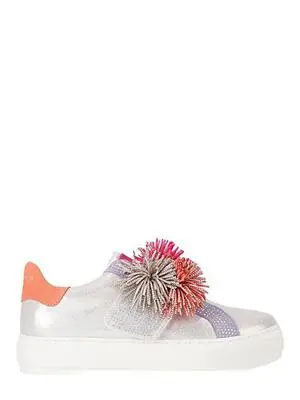 Kurt Geiger Laney Pom-pom Leather Trainers - Other