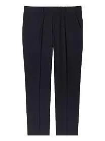 Paul Smith Textured Cotton Trousers - Blue