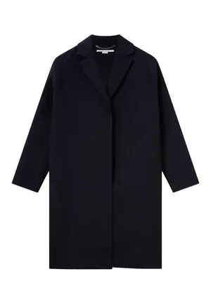 Stella McCartney Tailored Wool Pea Coat - Grey