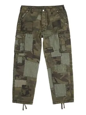 Supreme True Religion Patchwork Cargo Pant - Olive Camo