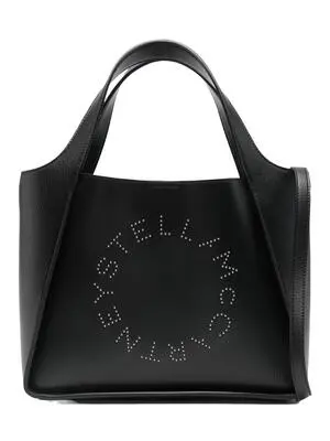 Stella McCartney Stella Logo Tote Bag - Black