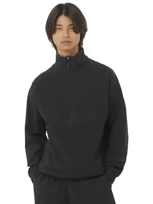 SALOMON Cifer Half-zip Top - Deep Black