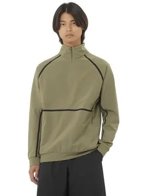 SALOMON Cifer Half-zip Top - Stone Gray