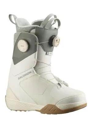 SALOMON Kiana Dual Boa Boots - Vanilla Ice/agave Green