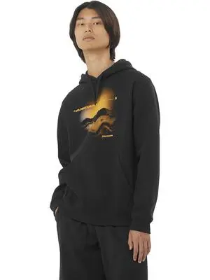 SALOMON GTS Hoodie Deep Black