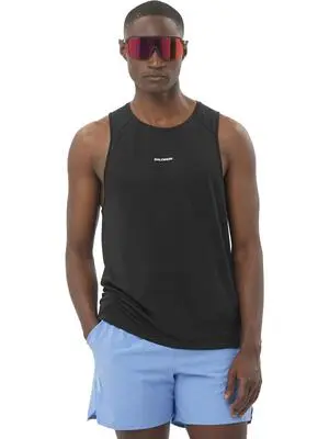SALOMON Shkout Core Tank M - Deep Black