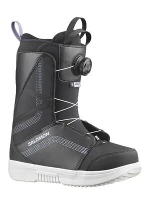 SALOMON Scarlet Boa Boots - Black/black