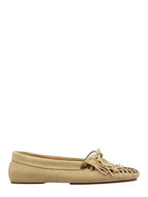 Paris Texas Indiana Moccasins - Beige