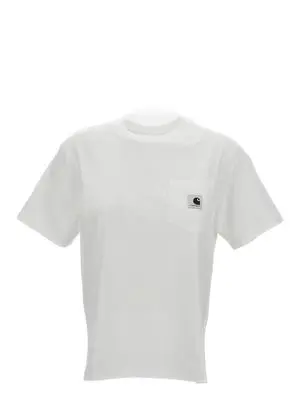 Carhartt Work In Progress T-shirt With Pocket - White