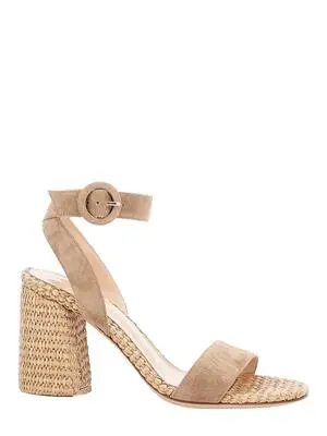 GIANVITO ROSSI Luana Suede - Brown