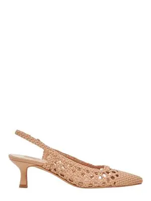 DOLCEVITA Olympa Braided Kitten Heels Cafe Woven Stella