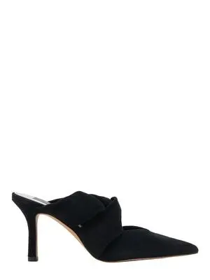 DOLCEVITA Kelsy Stiletto Heeled Mules - Onyx Suede