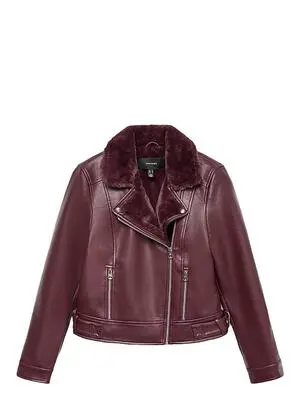 Vero Moda Hailey Short Coated Jacket - Wine